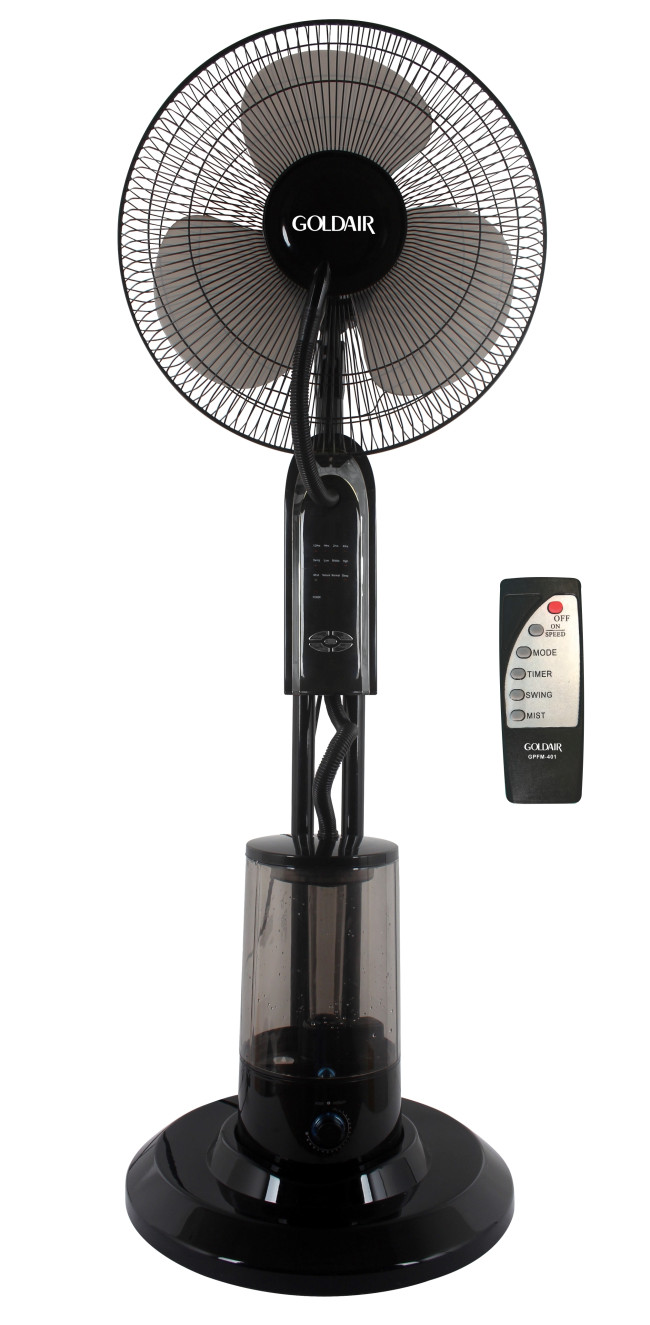 Goldair GPFM-401 16" Mist Fan with Remote - Showspace